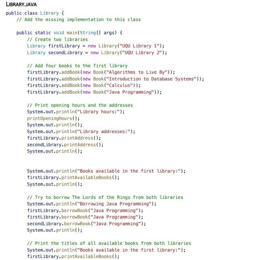 Solved PROBLEM The libraries of Umm Alqura University need a | Chegg.com