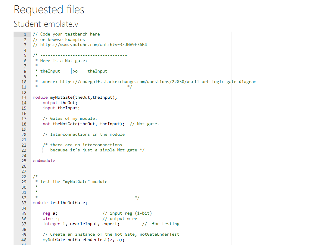Interactive Verilog: insert a display command in the | Chegg.com