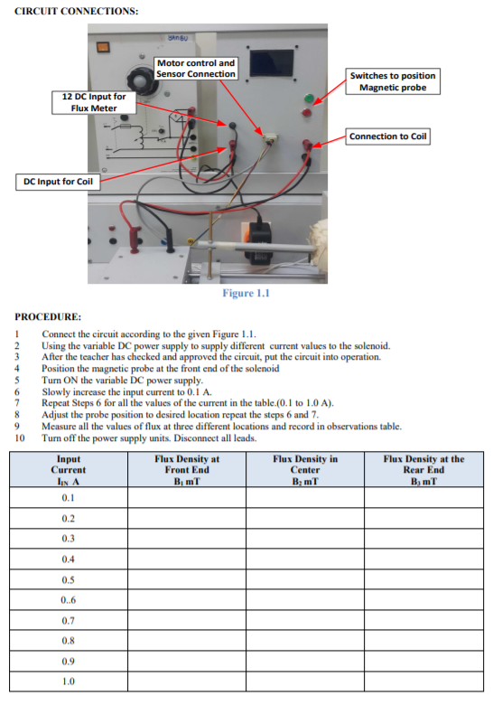 CIRCUIT CONNECTIONS: Motor control and Sensor | Chegg.com