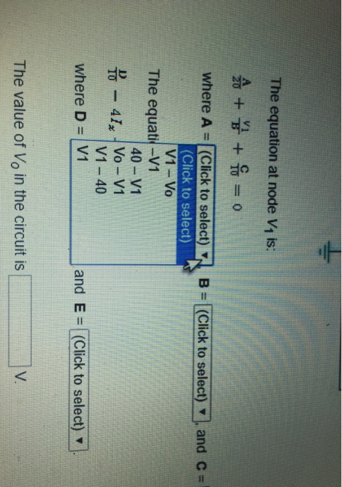 Solved In the circuit given below, R-21 Ω. Determine Vo 40 | Chegg.com