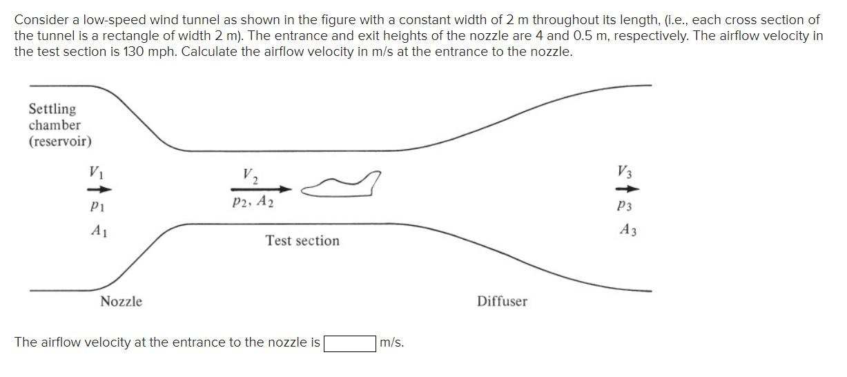 Solved In A High Speed Compressible Flow Mach Number Is