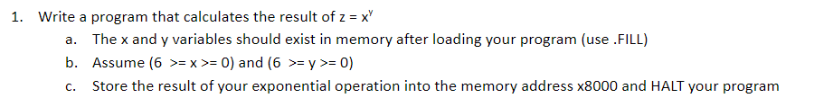 Im having trouble writing this assembly program in | Chegg.com
