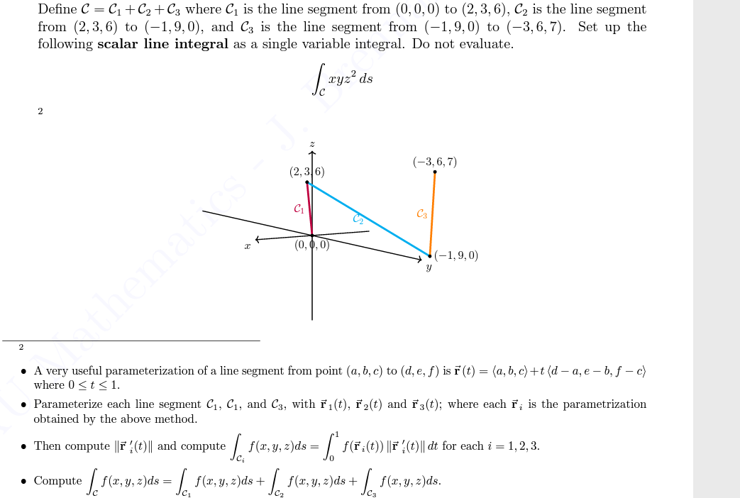 Solved Define C=C1+C2+C3 where C1 is the line segment from | Chegg.com