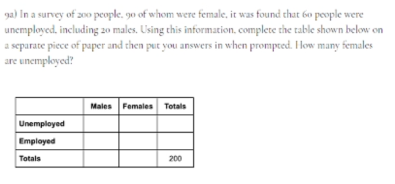 Solved 1b. Using the information from the table in 1a., how | Chegg.com