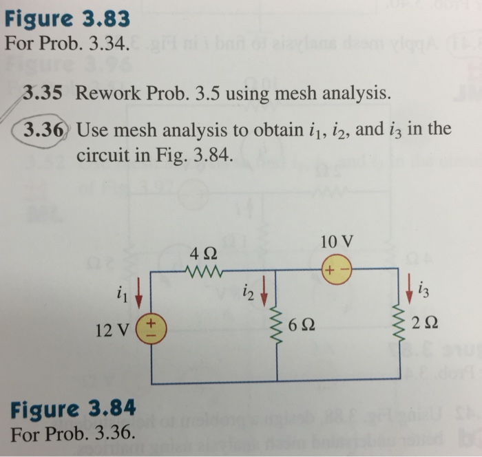 Solved Using mesh analysis. Use mesh analysis to obtain i_1, | Chegg.com