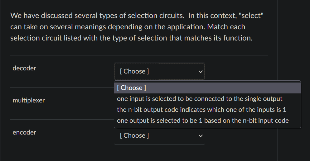 Solved We have discussed several types of selection | Chegg.com