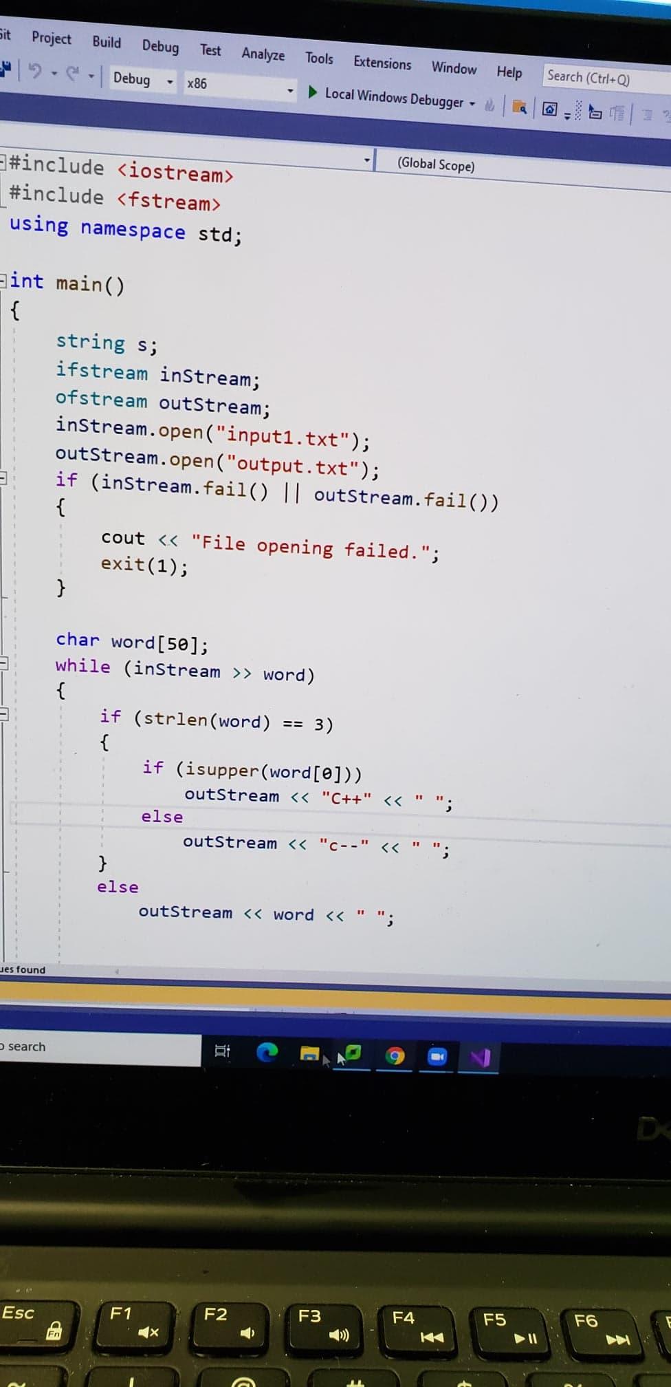 Solved Revise the program from Question 2 in a way that | Chegg.com