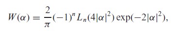 Solved The Wigner function can be defined asDeriving the | Chegg.com