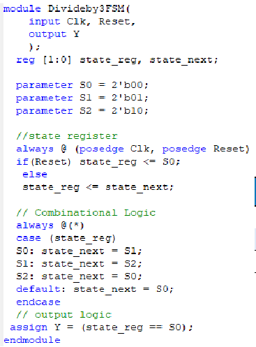 You need to type in a Verilog code for the Moore | Chegg.com
