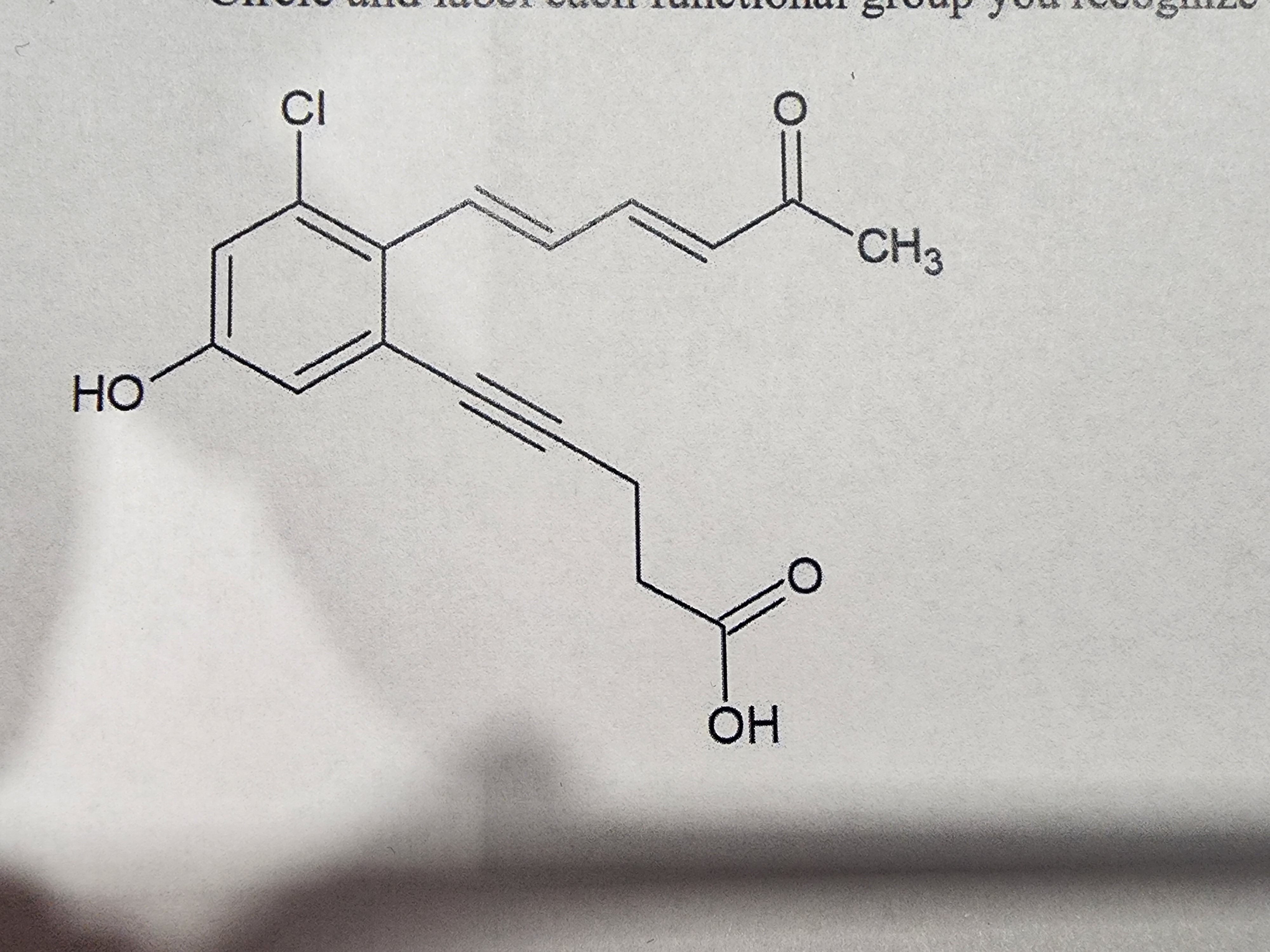 Solved Circle and label each functional group found in the | Chegg.com
