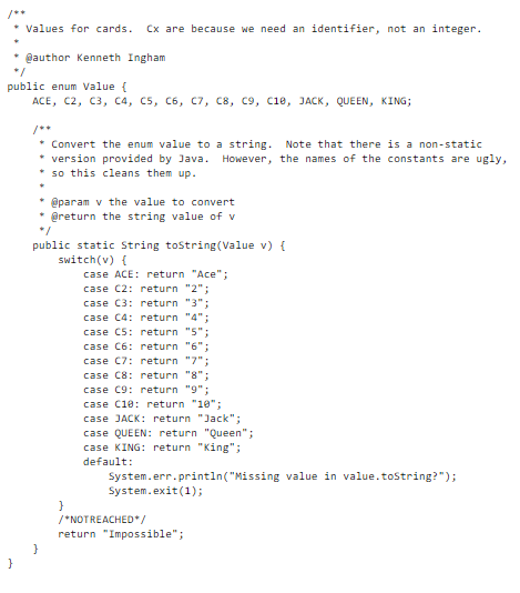 In the hand of cards example below, you could | Chegg.com