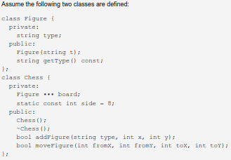 Solved Assume the following two classes are provided: // | Chegg.com