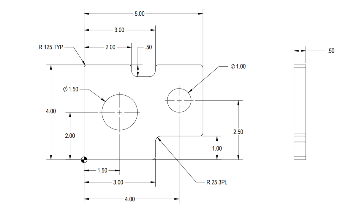 Solved CREATE A G90 AND G91 ABSOLUTE AND INCREMENTAL | Chegg.com