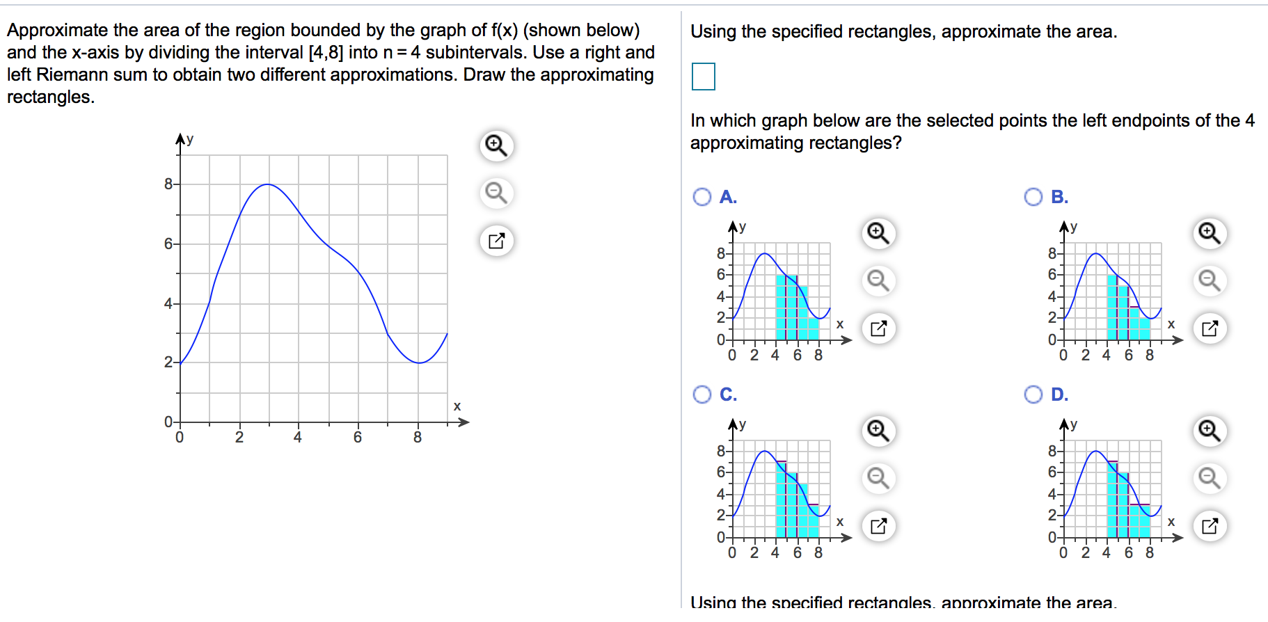 Solved Approximate the area of the region bounded by the | Chegg.com