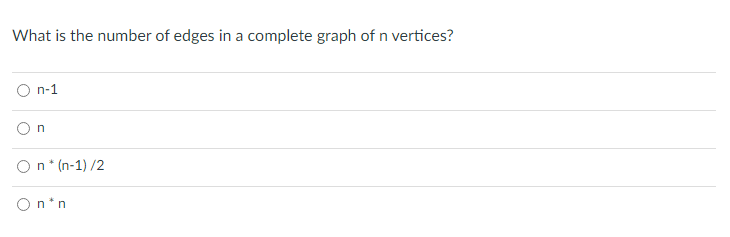 Solved of a vertex is the number of the edges connected to | Chegg.com