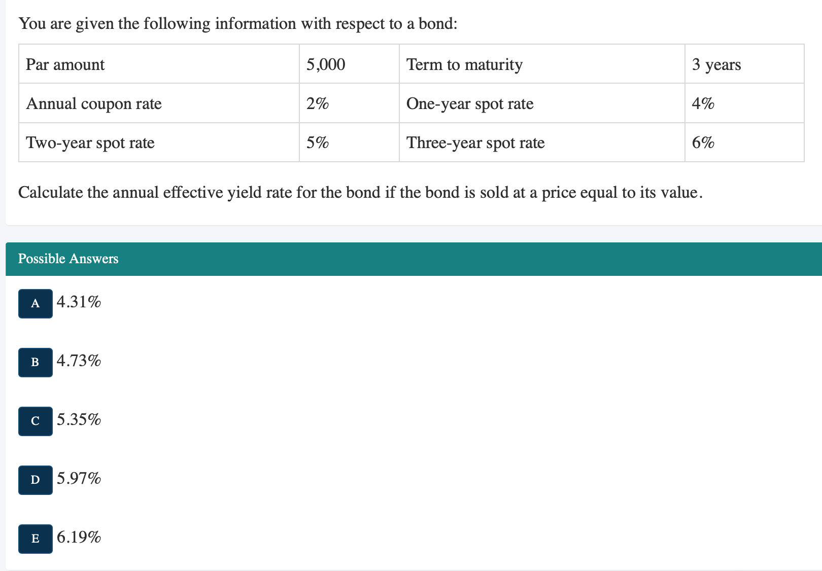 Solved You are given the following information with respect | Chegg.com