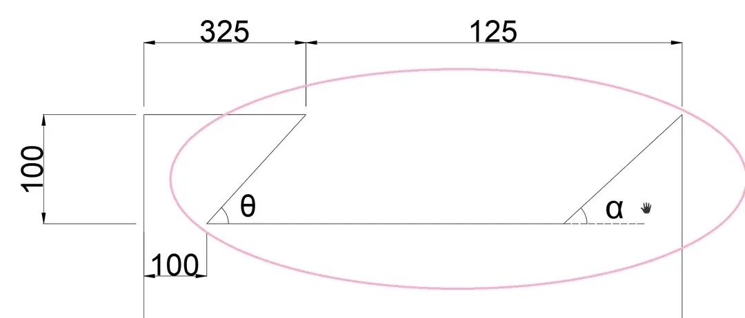 Calculate the area of the notch. Thank you | Chegg.com