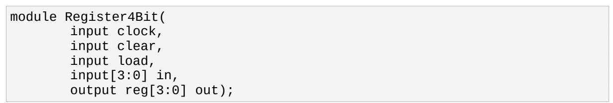 The goal of this lab is building a simple register | Chegg.com