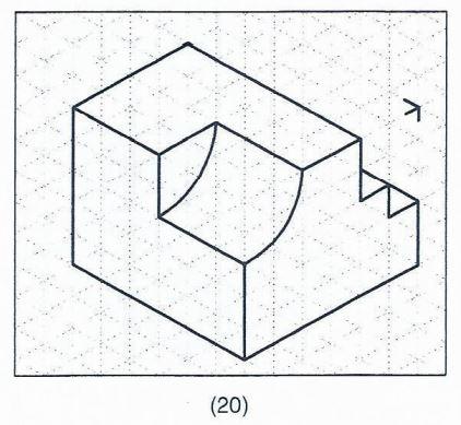 Solved Draw with instruments or CAD, multiviews of | Chegg.com