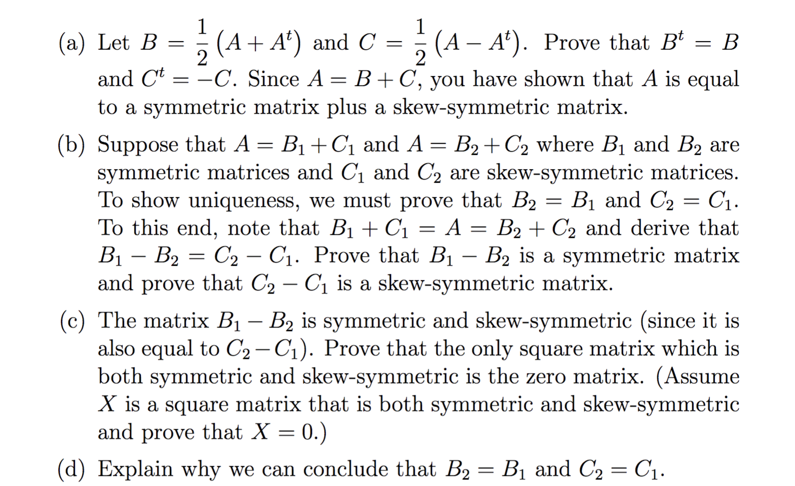 Solved 3. Let A be a square matrix. In this problem, you | Chegg.com