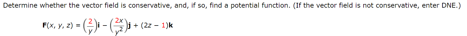 Solved Determine Whether The Vector Field Is Conservative 1630