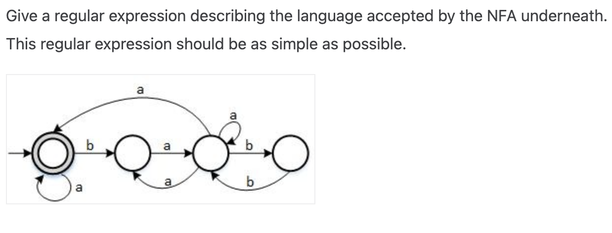 Solved Give A Regular Expression Describing The Language