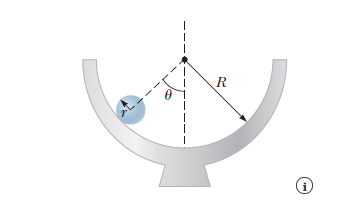 Solved A uniform solid sphere of radius r is placed inside a | Chegg.com