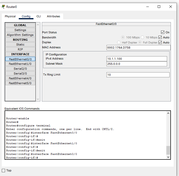 Solved Objective: Perform the necessary configuration steps | Chegg.com