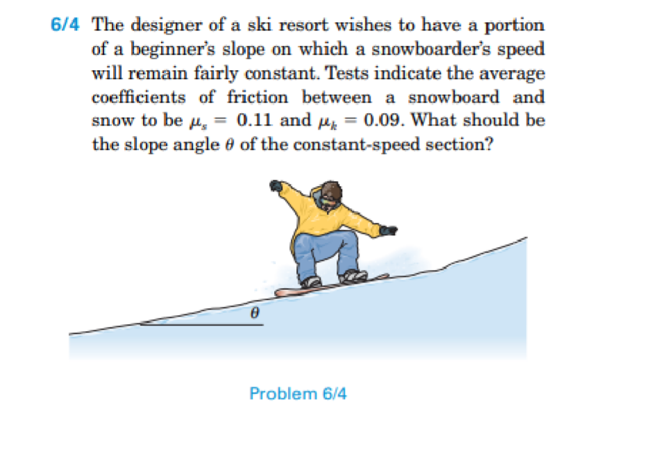 Solved 6/4 ﻿The designer of a ski resort wishes to have a | Chegg.com