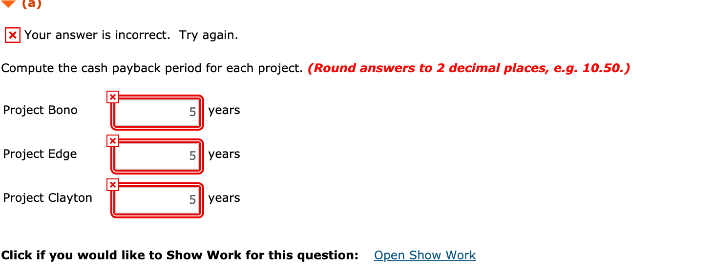 Solved Problem 25-01A a-d (Video) (Part Level Submission) | Chegg.com
