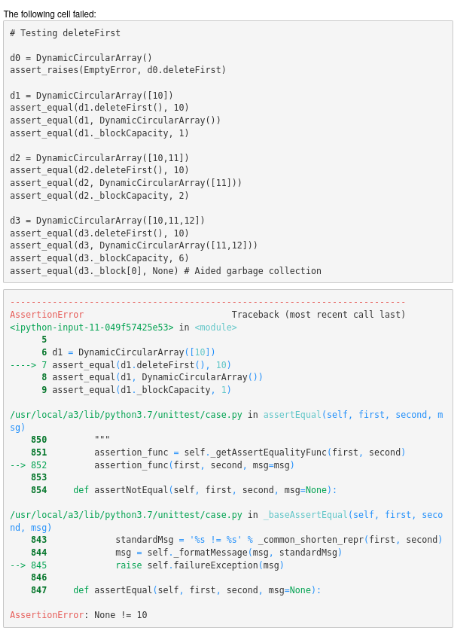 Solved jupyter CircArray (autosaved) File Edit View Insert | Chegg.com
