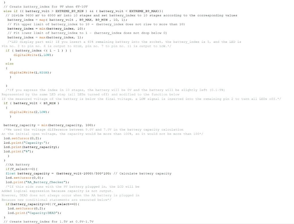 #define AA_MAX 1500.0 //1.5V Nominal voltage #define | Chegg.com