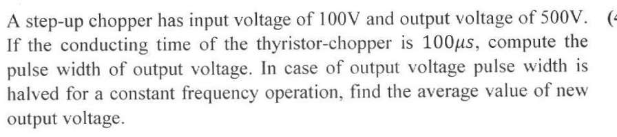Solved The reverse recovery time of diode is tπ=9μ s and the | Chegg.com