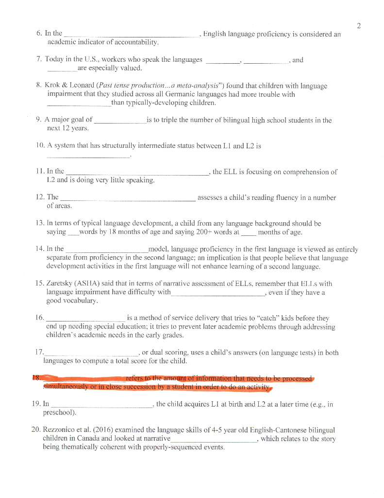 Solved *Note: the question is a fill in the blank and its a | Chegg.com