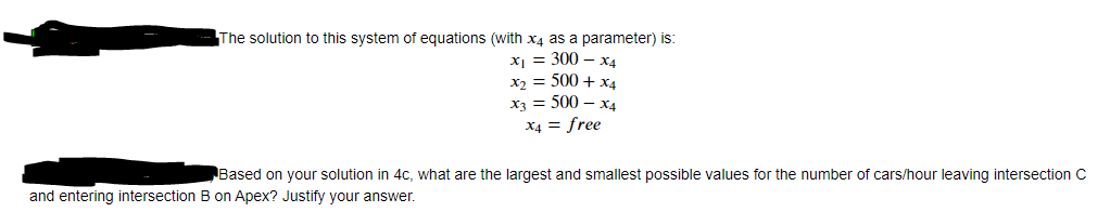 Solved - 200 cars/hour leave intersection B on Apex. - | Chegg.com