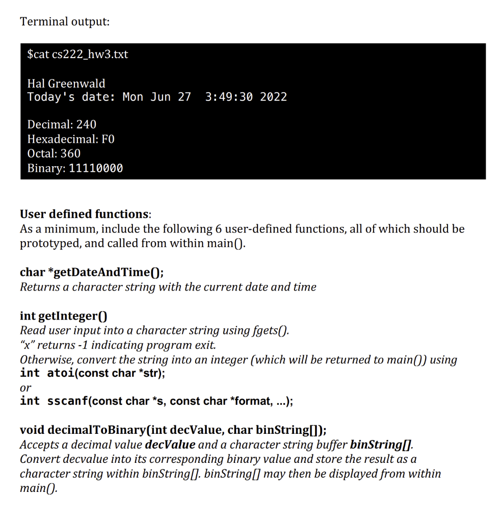 Solved I need help with a program im making in for class. | Chegg.com