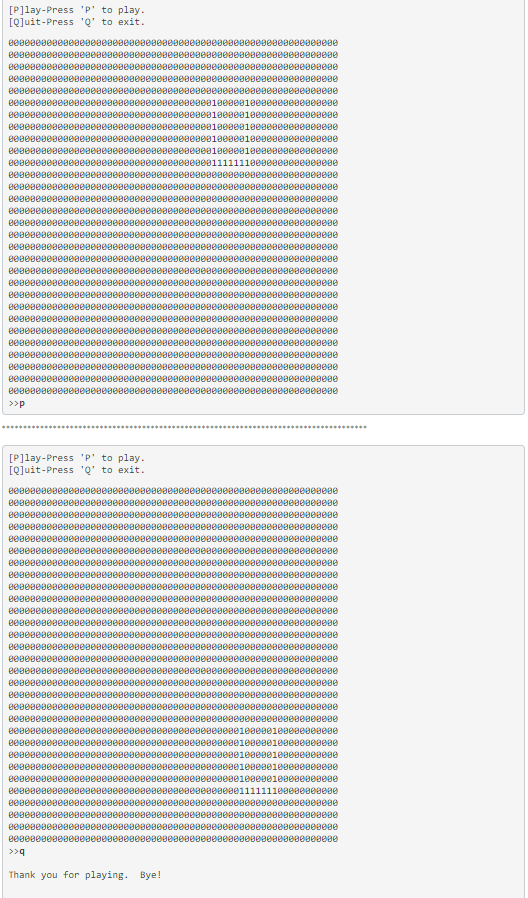 Solved You will create a simple version of Game of LifeWrite | Chegg.com