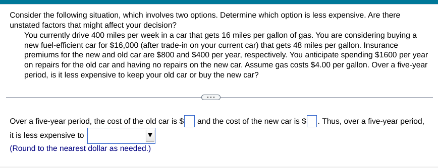 Solved Consider the following situation, which involves two | Chegg.com