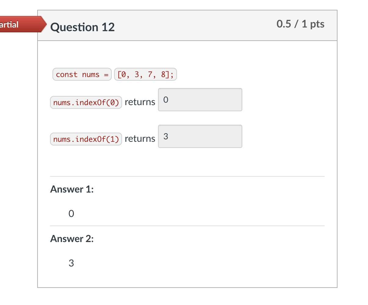 Solved artial Question 6 0.2 / 1 pts Select all statements | Chegg.com