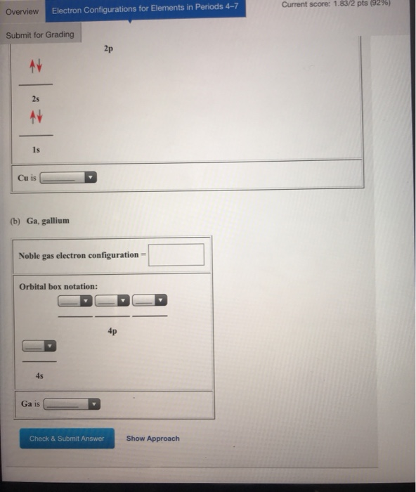 Electron Configuration Using Spdf Notation - Solved: References EXERCISE Electron Configurations ...