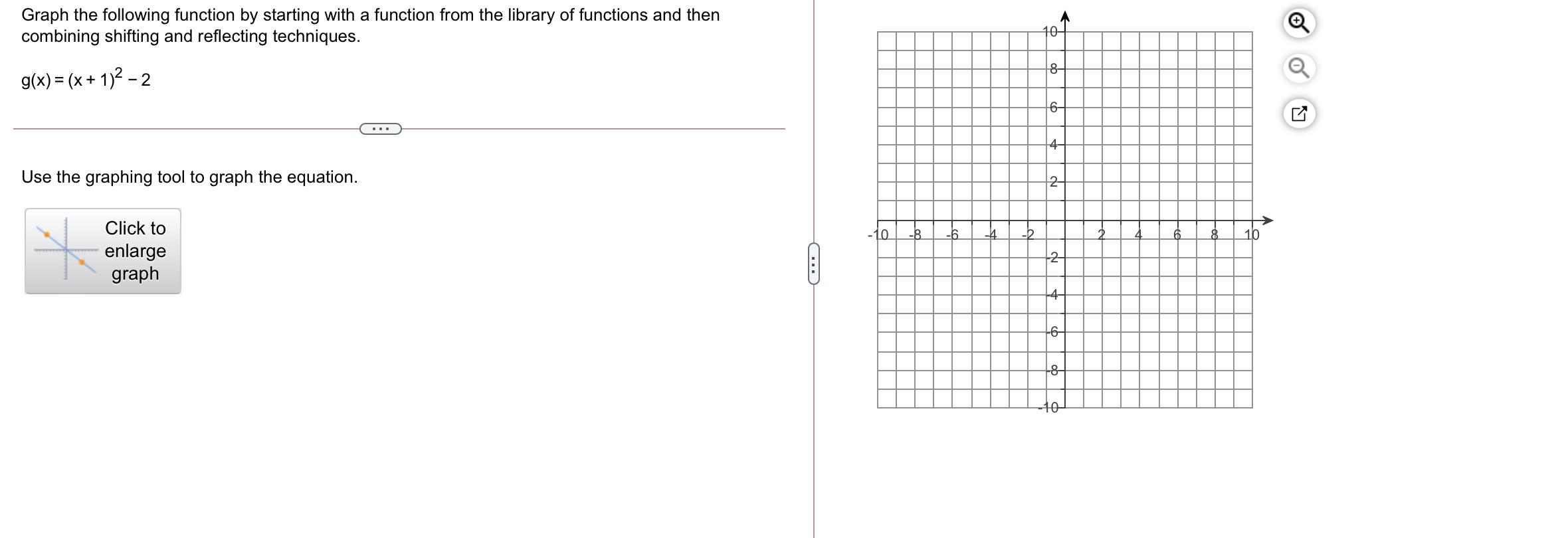 Solved Graph the following function by starting with a | Chegg.com