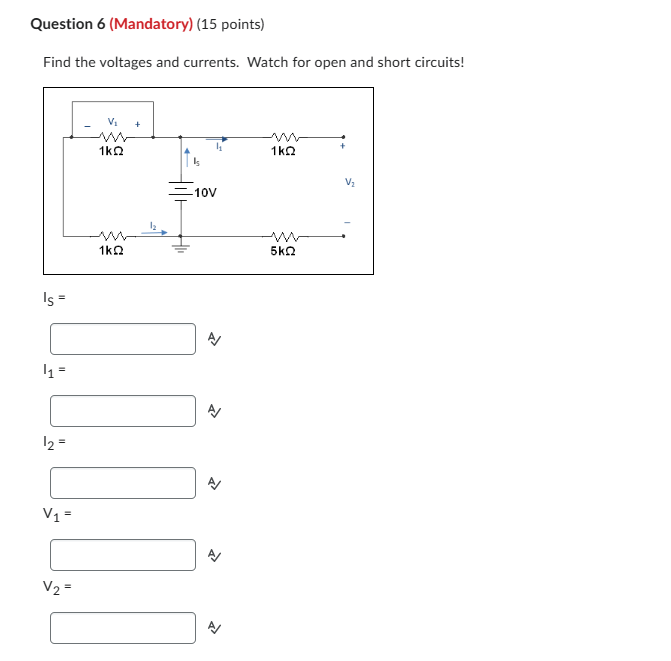Solved Use the voltage divider rule to find V (the voltage | Chegg.com