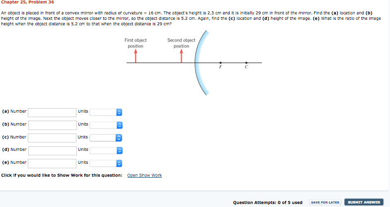 Solved Chapter 25, Problem 36 An object is placed in front | Chegg.com