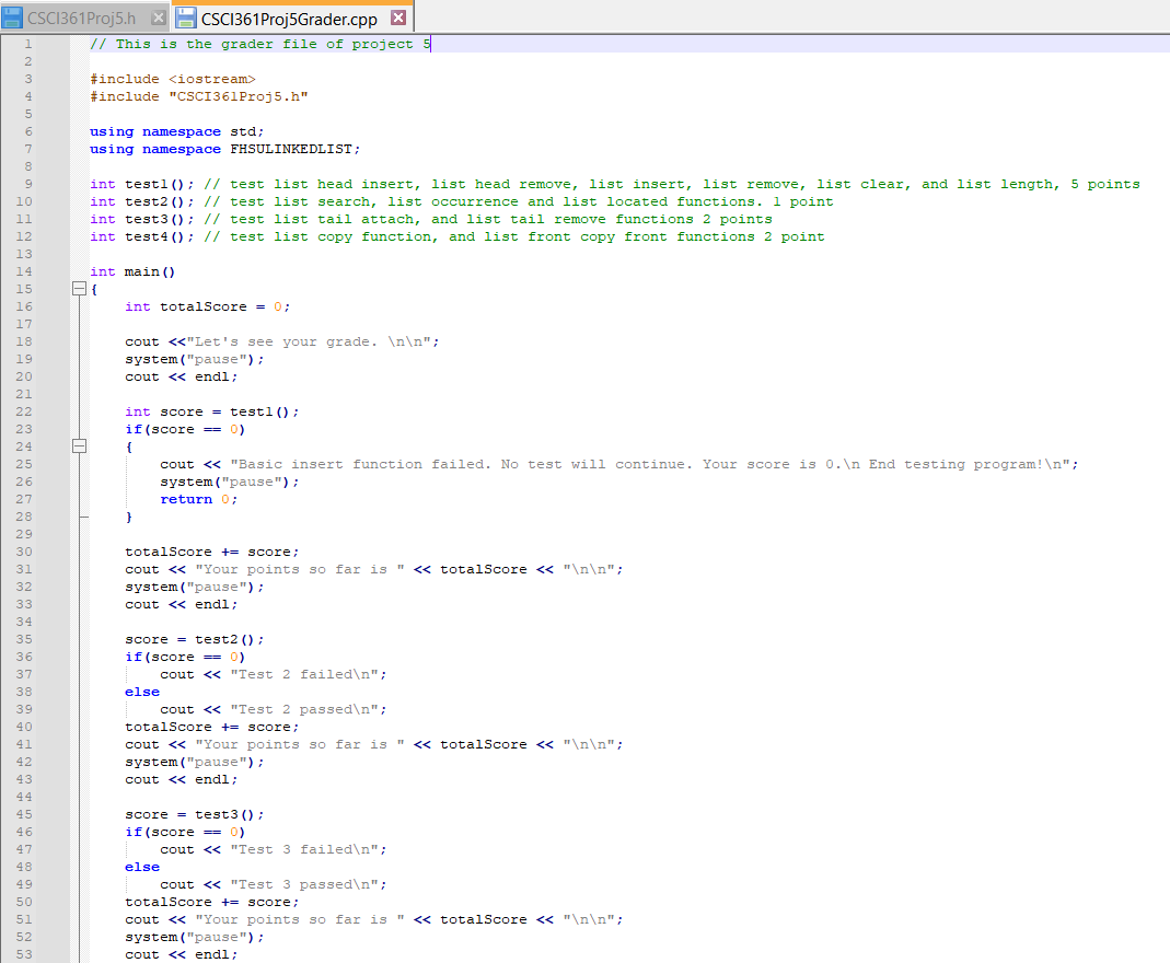 Solved Create a C++ project. Download and add the attached | Chegg.com