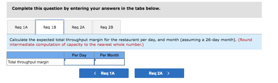 Solved Problem 13-47 (Algo) Theory of Constraints for a | Chegg.com