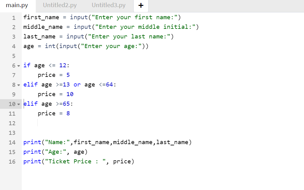 Solved Python please and thank you. When I put in the value | Chegg.com