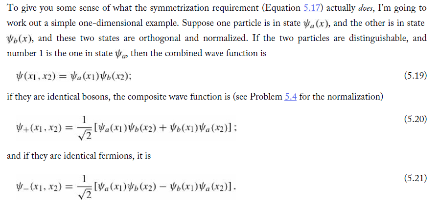 Solved Problem 5.8 Suppose you had three particles, one in | Chegg.com