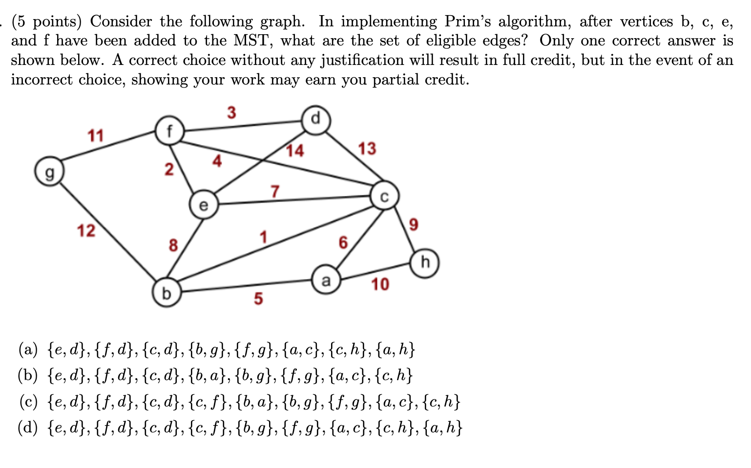 Solved NOTE there is ONE correct answer !! discrete | Chegg.com