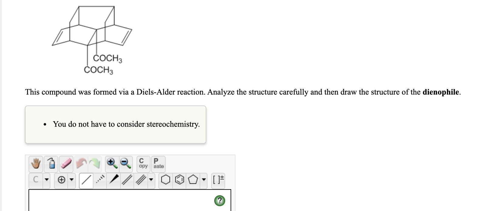 Solved COCH3 COCH3 This compound was formed via a | Chegg.com