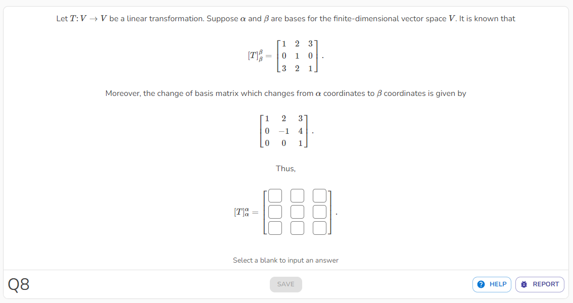 Solved Linear Algebra I need the answer as soon as possible. | Chegg.com